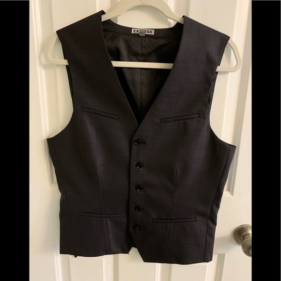 Express | Suits & Blazers | Mens Express Vest | Poshmark